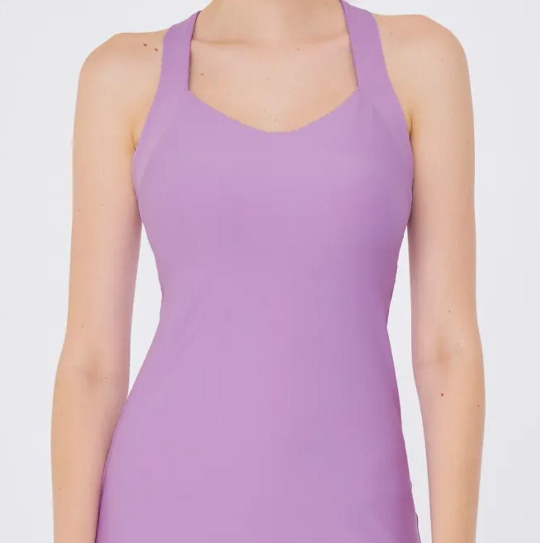 easyoga Lespiro Attractive Ripple Tank - R46 Barbie Pink – YogaAum