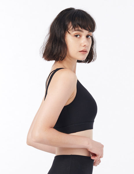 easyoga LA-VEDA Instant Bra - L1 Black – YogaAum